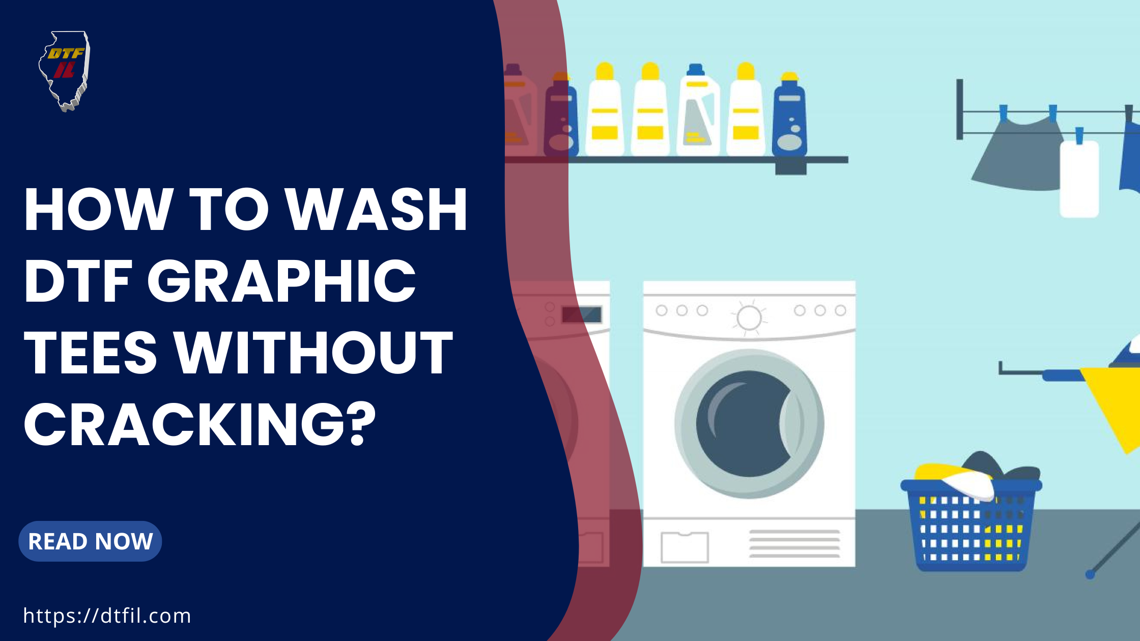 How to Wash DTF Graphic Tees Without Cracking?