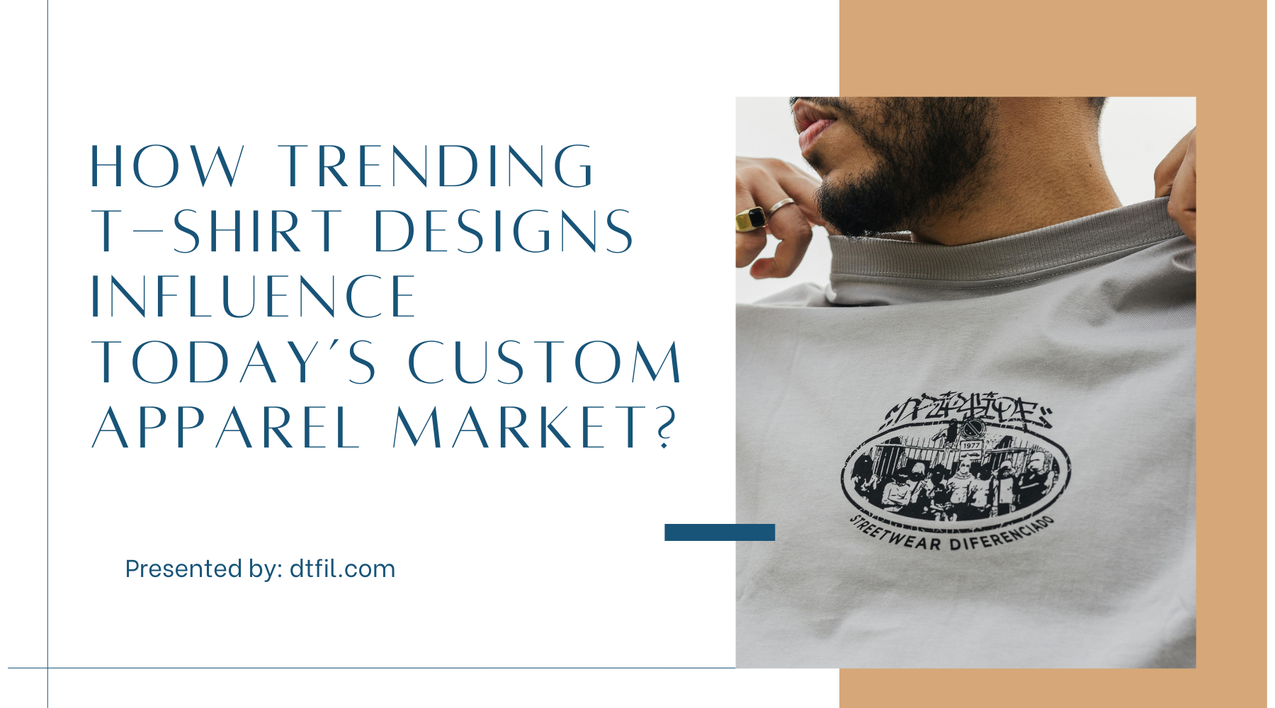 How Trending T-Shirt Designs Influence Today’s Custom Apparel Market?